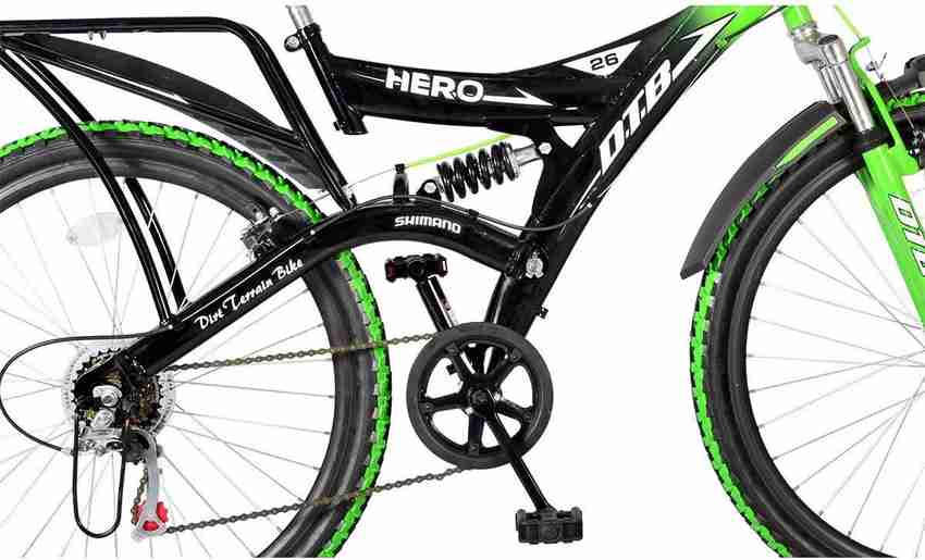 HERO Ranger 6 Speed Dtb Vx 26T Mountain Bike 26 T Mountain Cycle Price in India Buy HERO Ranger 6 Speed Dtb Vx 26T Mountain Bike 26 T Mountain Cycle online at Flipkart