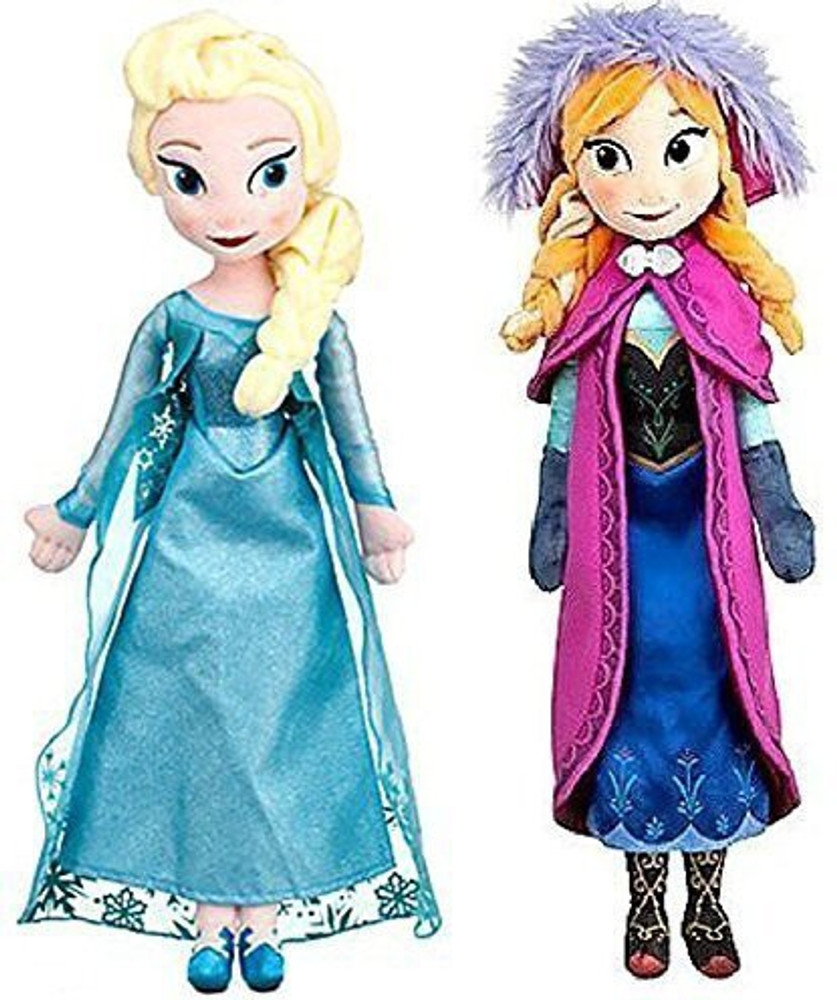 Elsa And Anna Dolls Disney Frozen Classic Fashion Dolls Anna And