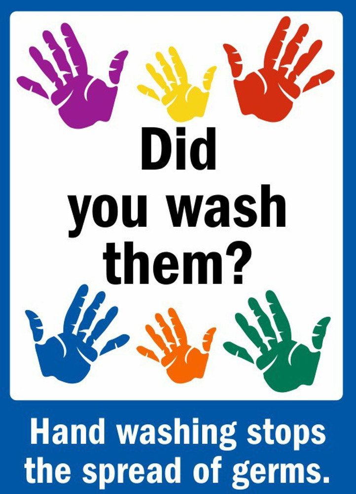 Funny Hand Washing Posters Don't Be Gross Wash Your Hands Signs