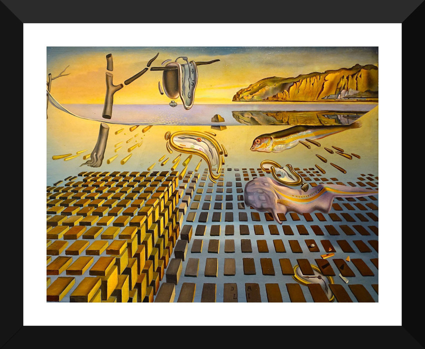 Salvador Dali The Disintegration Of The Persistence Of Memory The