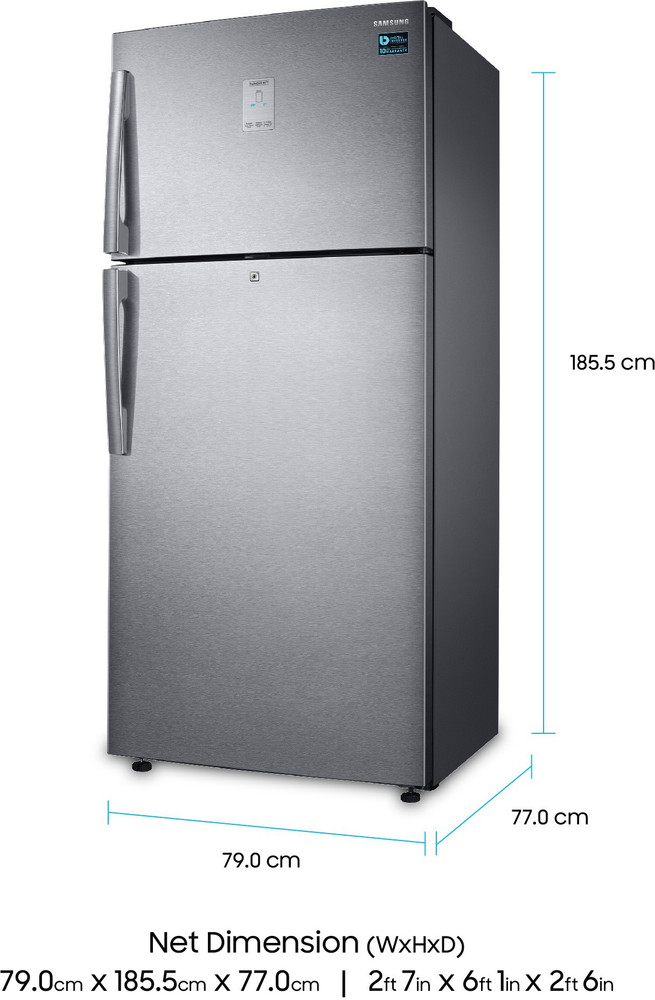 Samsung Fridges Dimensions Samsung 394 Litres 2 Star Frost Free