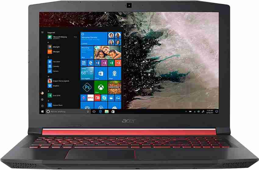 Acer Nitro 5 Intel Core i5 8th Gen 8300H 8 GB 16 GB Optane 1 TB HDD Windows 10 Home 4 GB Graphics NVIDIA GeForce GTX 1050 AN515 52 593F Gaming Laptop Rs.75444 Price in India
