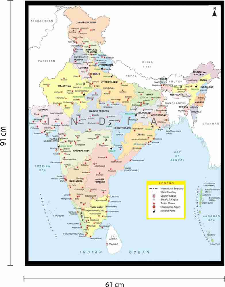 High Resolution Map Of India Hd Images 1.096 Indian Political Map