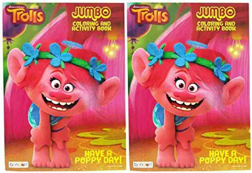 trolls poppy coloring pages
