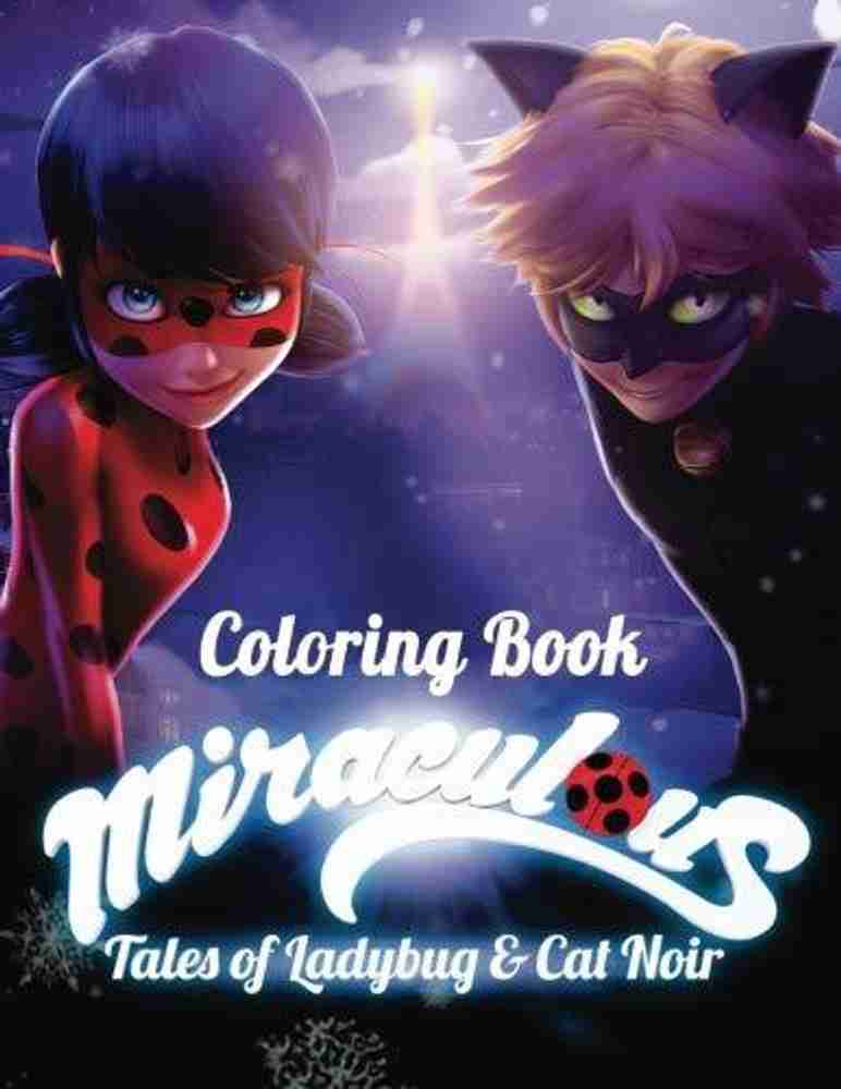 miraculous ladybug and cat noir coloring pages