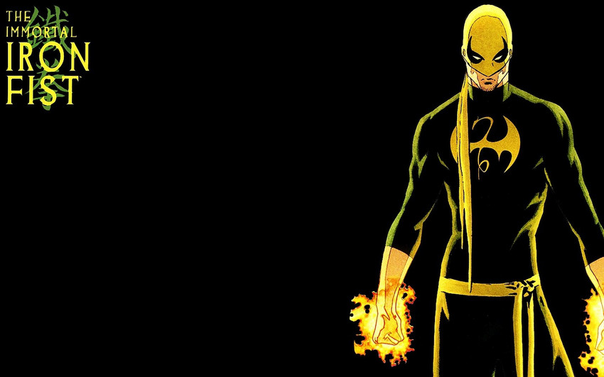 Iron Fist Logo Phone Wallpaper Mobile Wallpaper: Comics, Iron Fist