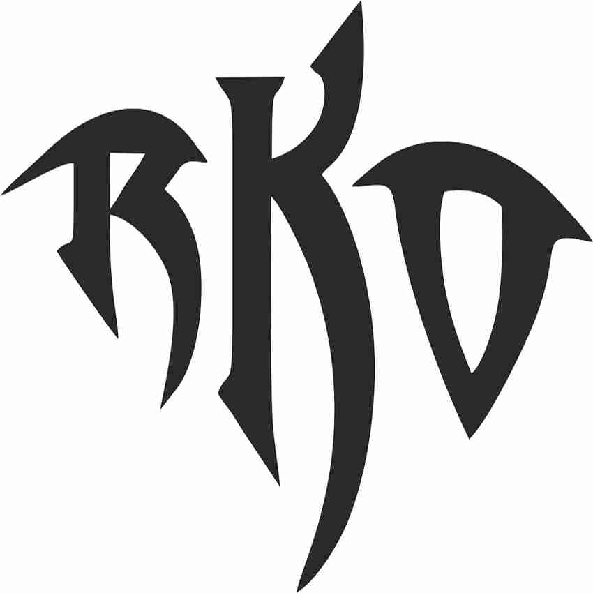 Rko Wwe Logo Intellprint India 10.16 Cm RKO Randy Orton Finisher