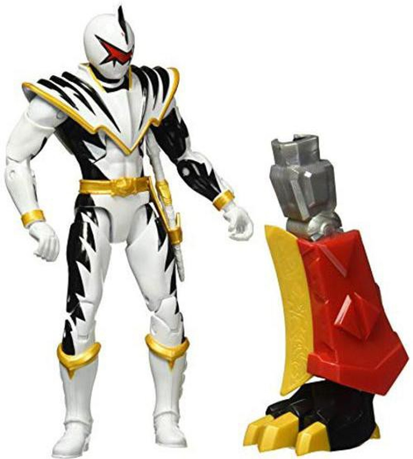 Power Rangers Dino Thunder White Ranger My Shiny Toy Robots: Toybox