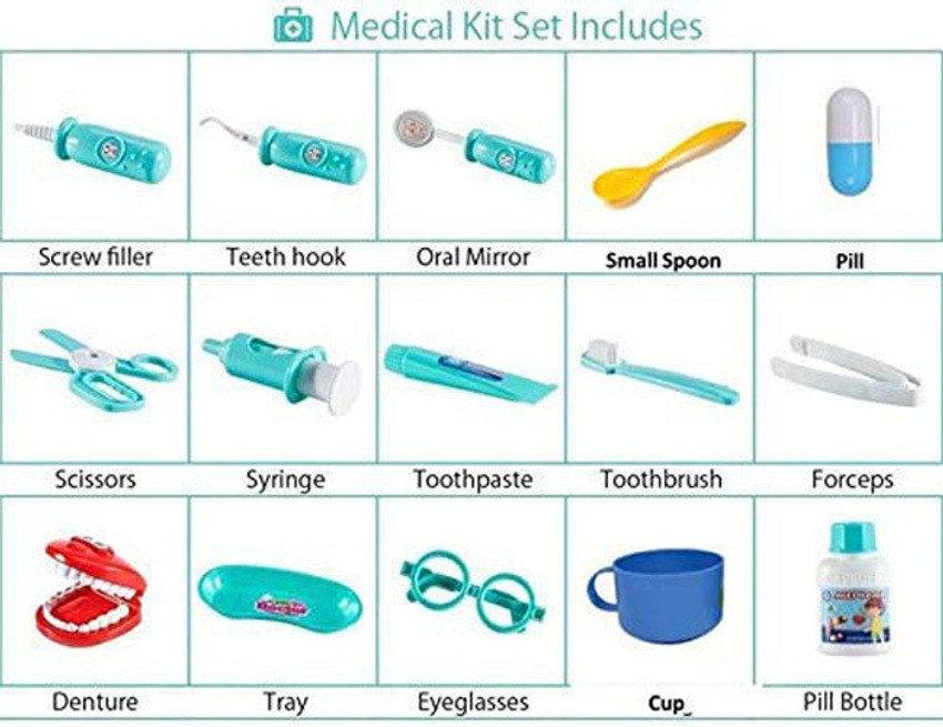 Doctors Tools Names For Kids Lehoo Castle Doctor Kit For Kids, Vet