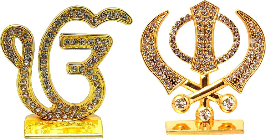 Ek Onkar Symbols Airtick Sikh Religious Symbol Ek Onkar/ik Onkar Idol