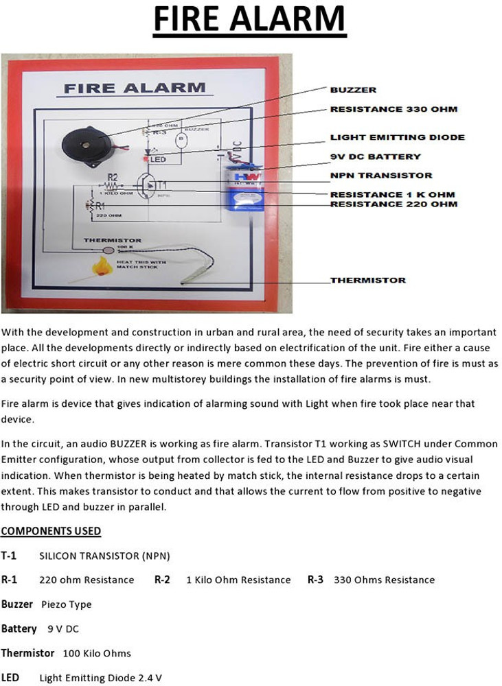 Diagrama de fiação do interruptor de fluxo de alarme de incêndio