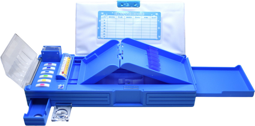 Pencil Box With Buttons