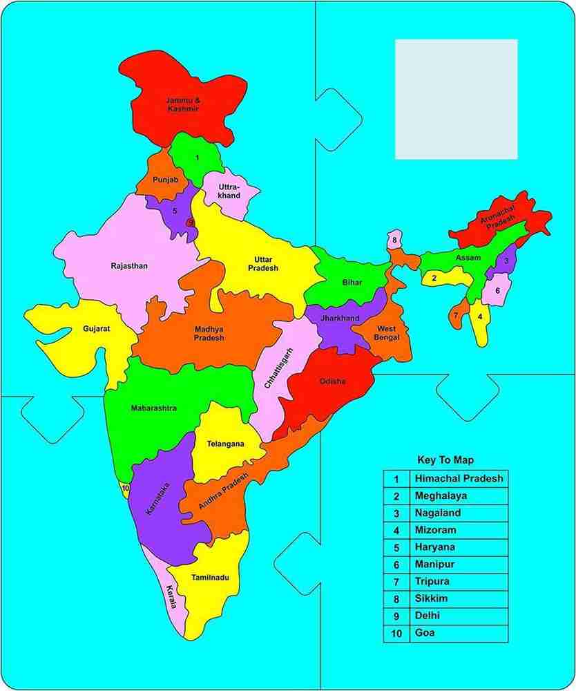 Images Of India Map With States And Capitals India States And Capitals