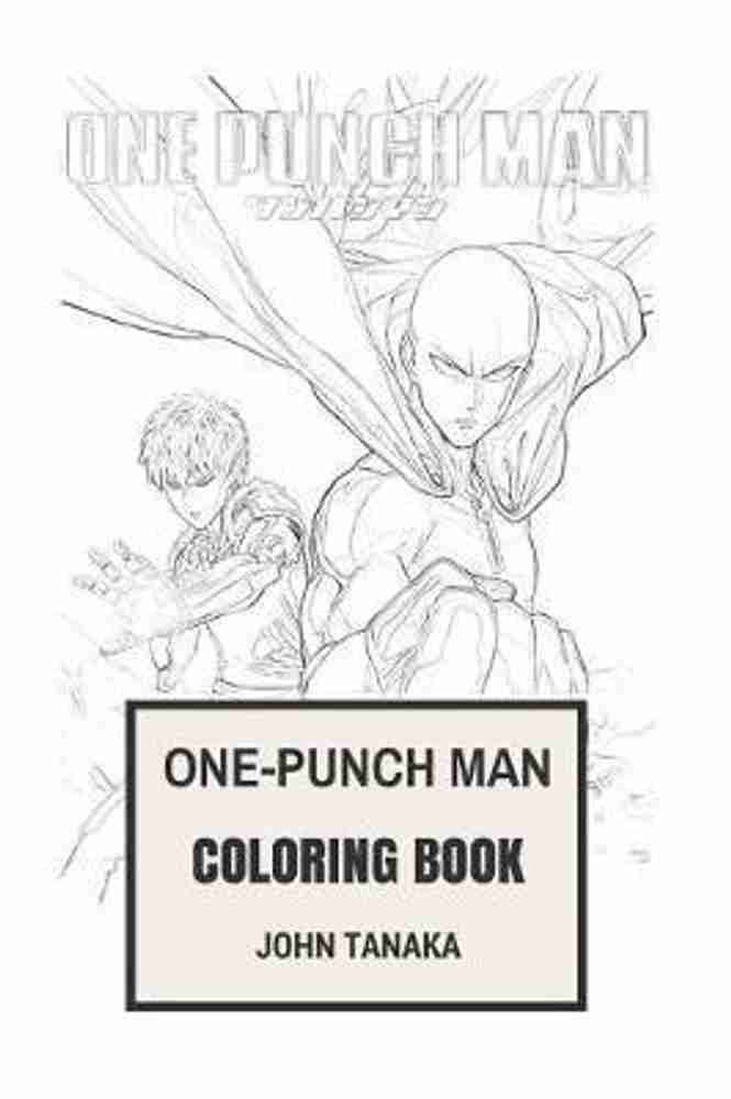 one punch man saitama coloring pages