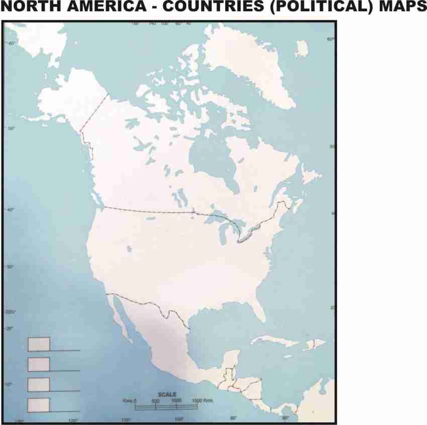 Political Map Of North America Nations Online Project