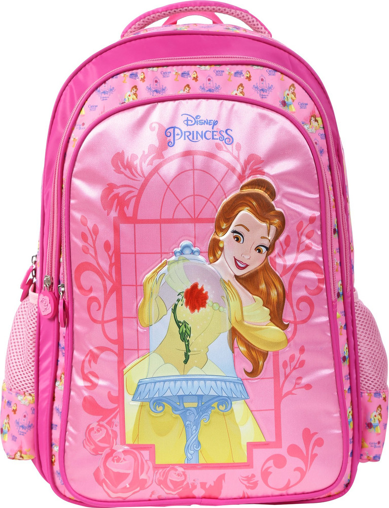 Disney Belle School Disney Princesses Backpack 15" & Girls 3 Ring