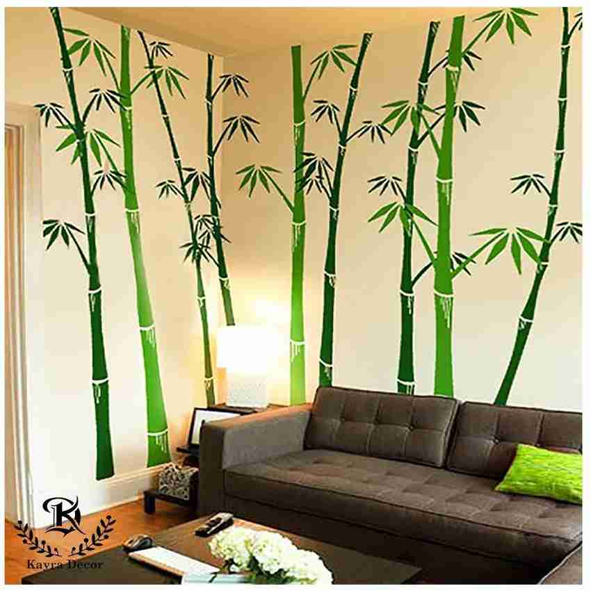 Bamboo wall art store