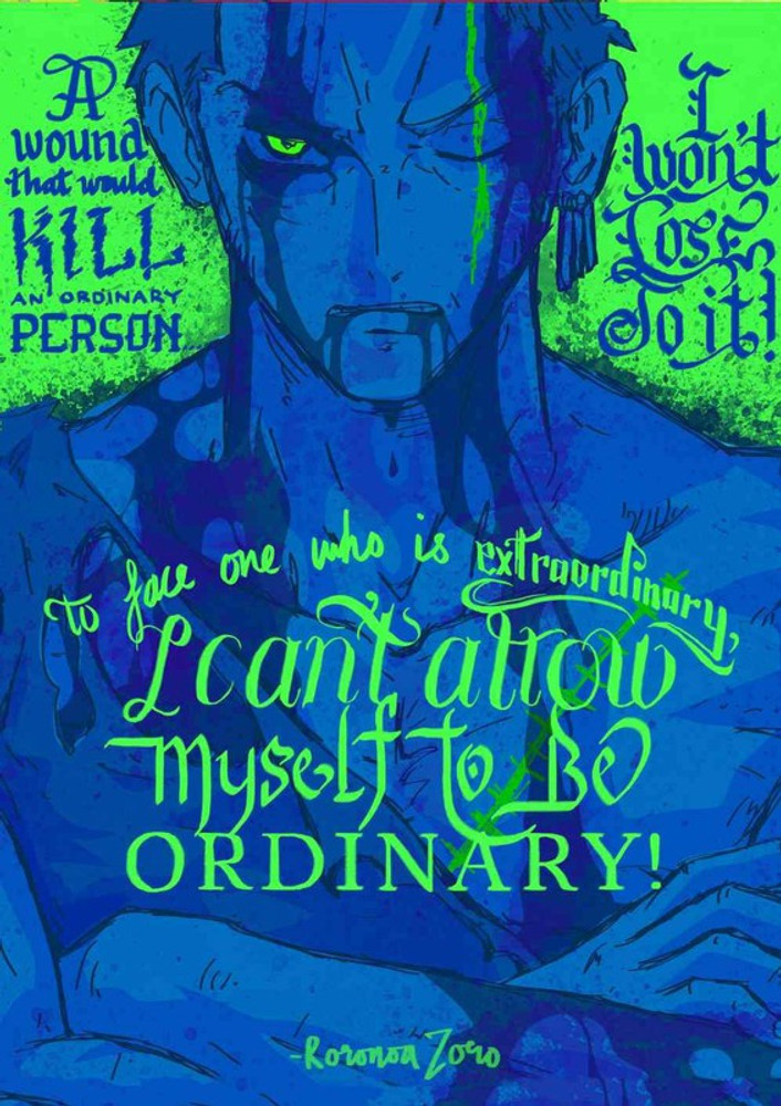 Roronoa Zoro Famous Quotes Zoro Epic Moment! #OnePiece