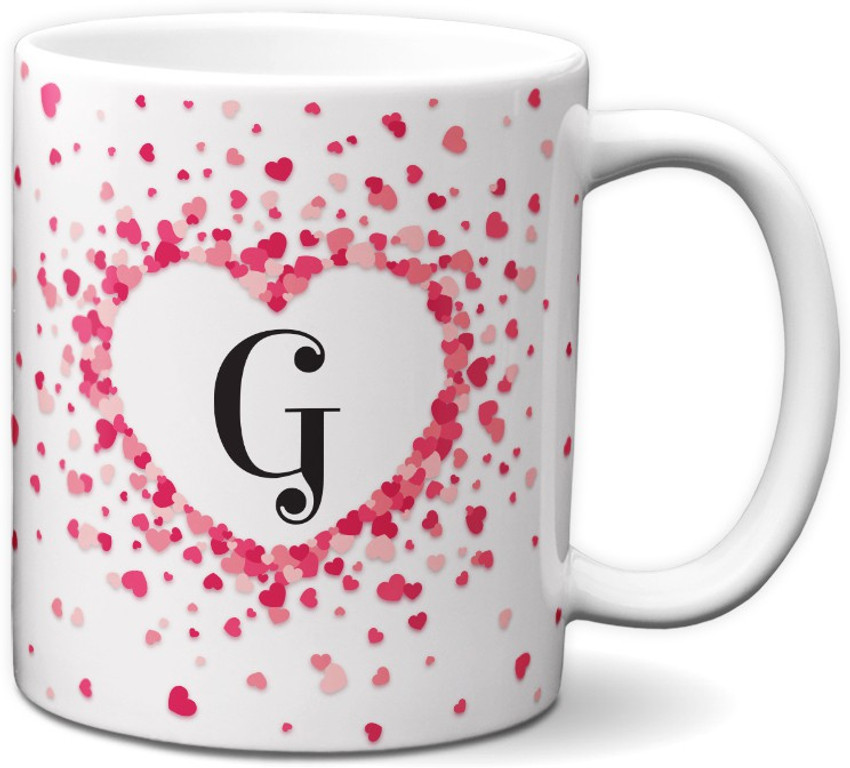 G Letter In Heart Heart Images Of Letter G
