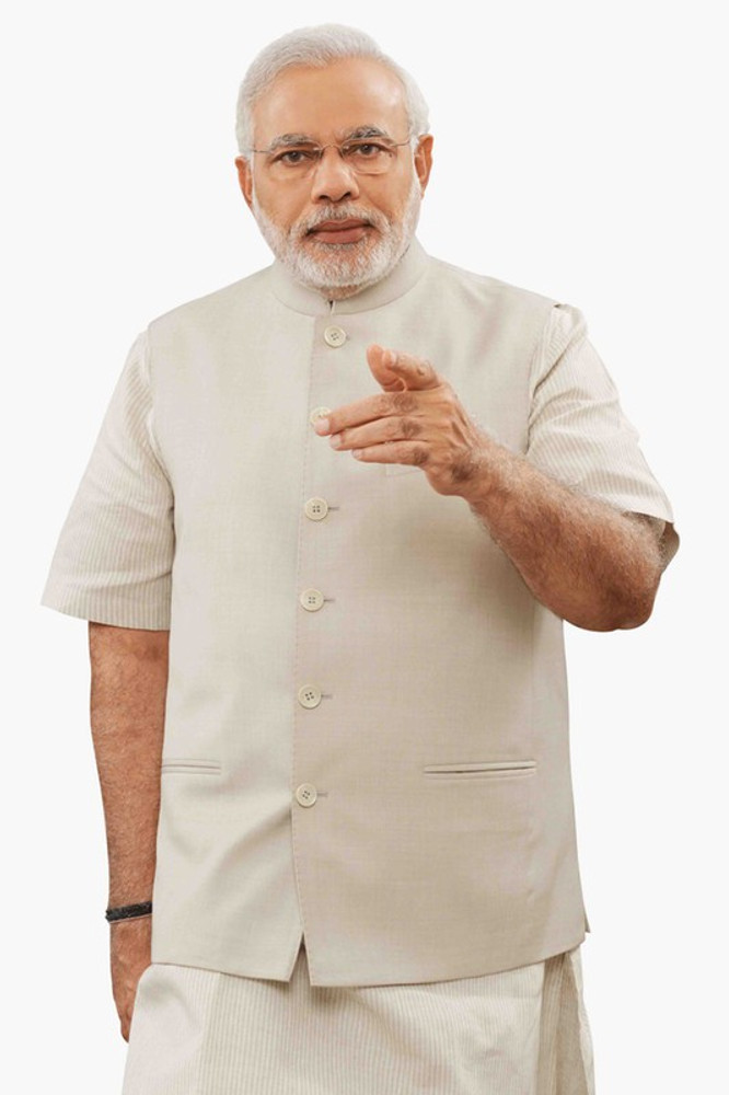 Narendra Modi Standing Pose