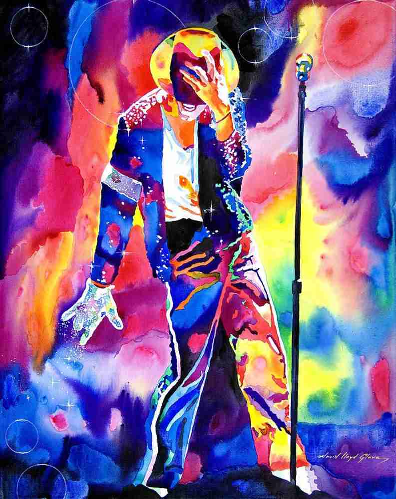 Michael Jackson Poster Michael Jackson World Tour Australia New
