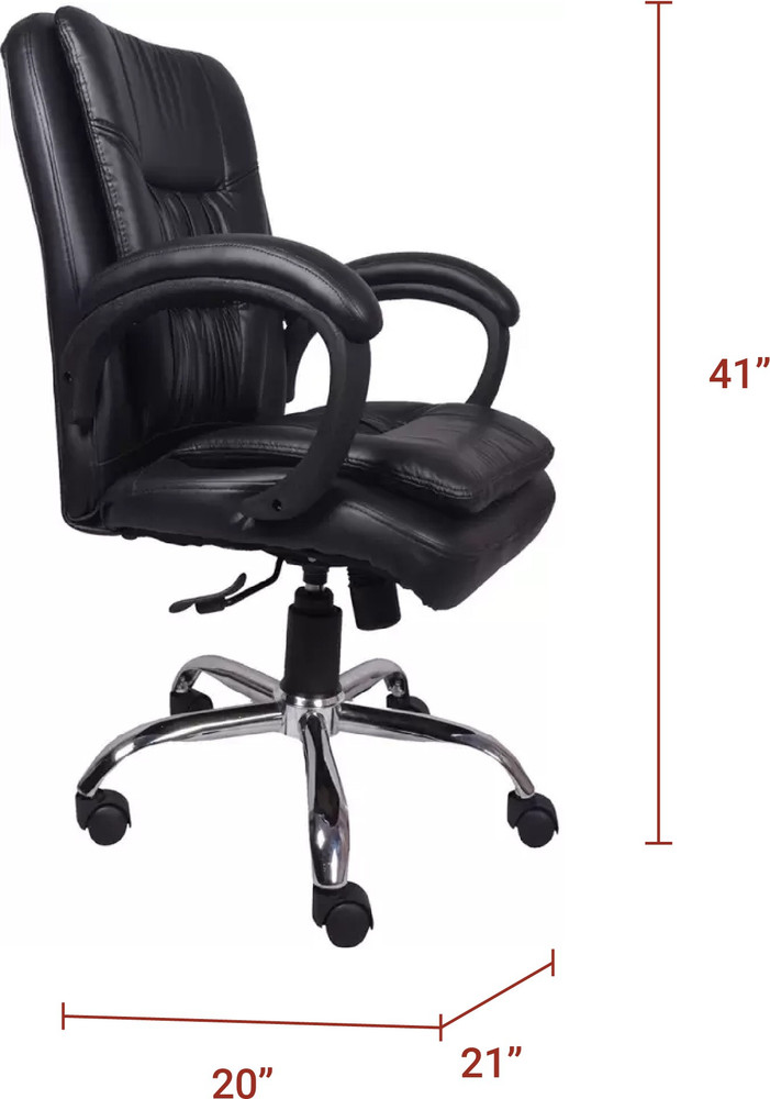 Flipkart Perfect Homes Revolving Mid Back Ergonomic Home Office Leatherette Office Executive Chair Price in India Buy Flipkart Perfect Homes Revolving Mid Back Ergonomic