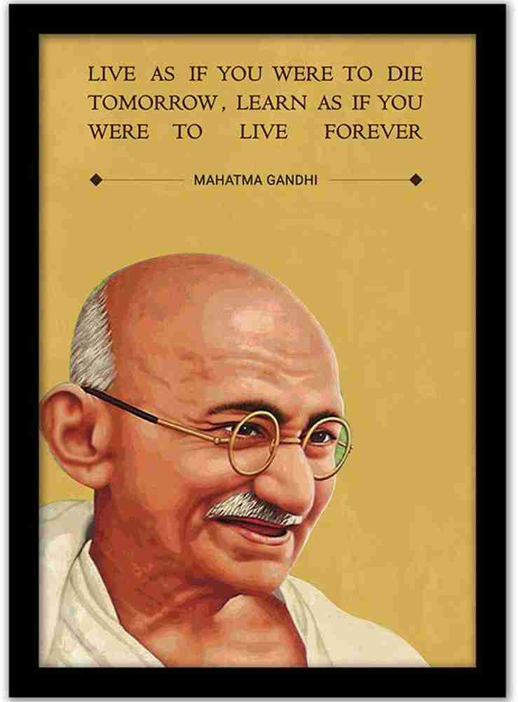 Gandhi Quote Poster
