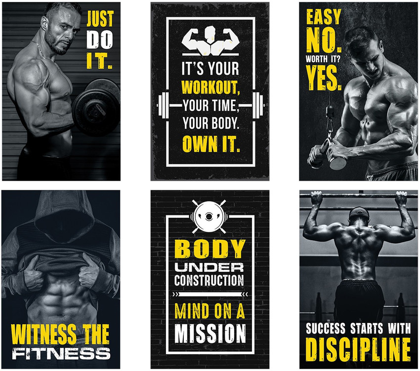 Workout Motivational Posters Quotes Inspirational Quotes Workout Stock