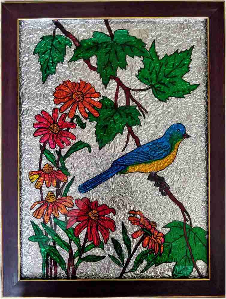 Glass Painting Designs Of Scenery Tiffany's Stained Glass “Autumn”