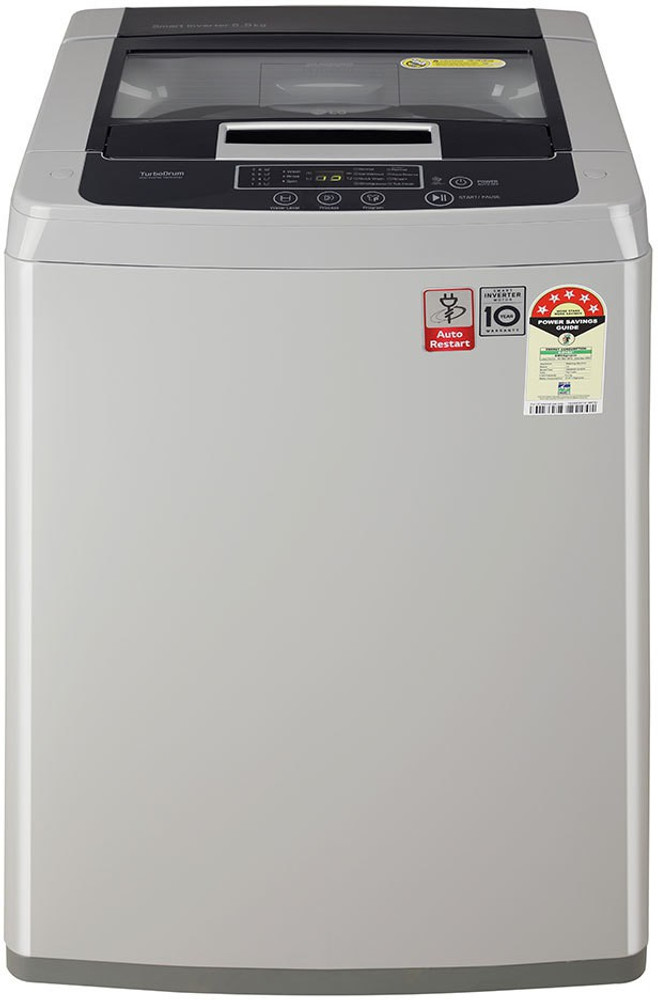 LG 6.5 kg Fully Automatic Top Load Washing Machine Silver Price in India Buy LG 6.5 kg Fully Automatic Top Load Washing Machine Silver online at Flipkart