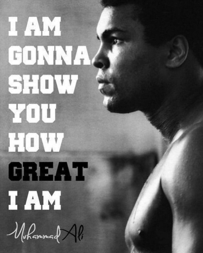 Short Inspirational Boxing Quotes Love Street Muhammad Ali