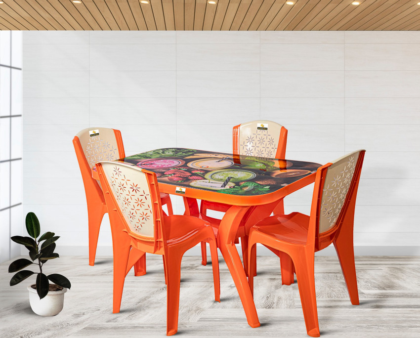Smilemindia Plastic 4 Seater Dining Set Price in India Buy Smilemindia Plastic 4 Seater Dining Set online at Flipkart