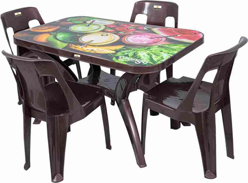 Smilemindia Plastic 4 Seater Dining Set Price in India Buy Smilemindia Plastic 4 Seater Dining Set online at Flipkart