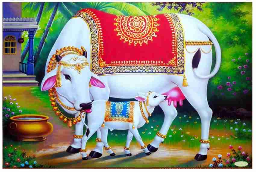 Indian Cow With Krishna Hd AI Sapi Menari Tarian India | APT #apt #APT