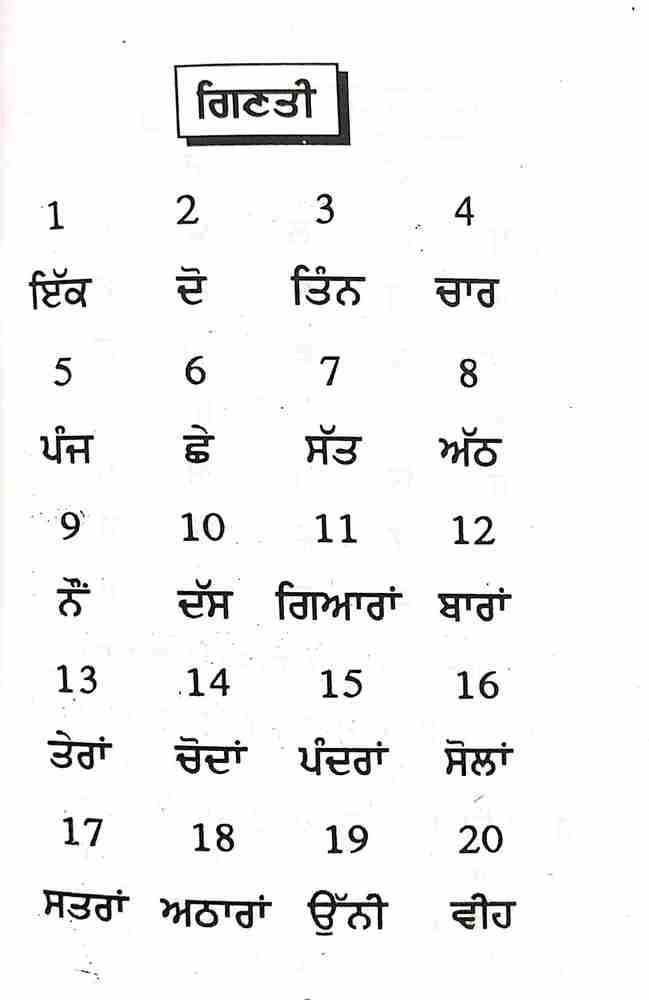 Learning Punjabi Book Buy Hindi And Punjabi Learning For Beginners