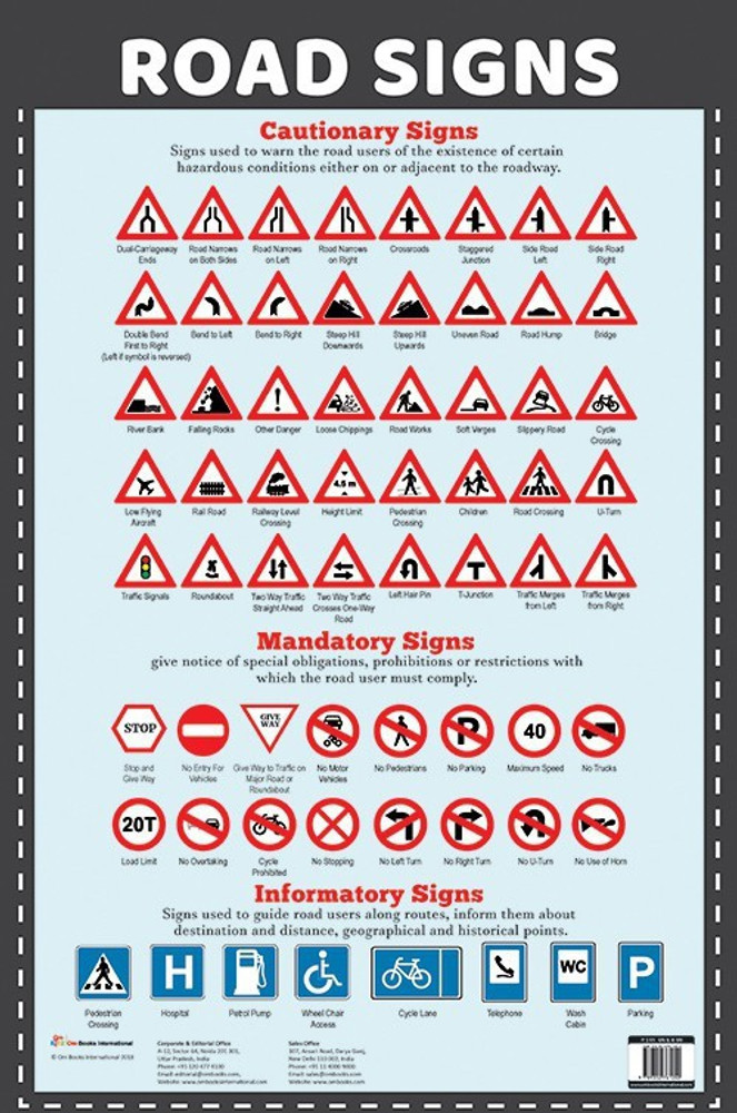 International Road Signs And Meanings Creative Minds Deluxe
