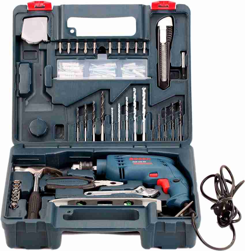 BOSCH GSB 500 RE Power Hand Tool Kit Price in India Buy BOSCH GSB 500 RE Power Hand Tool Kit online at Flipkart