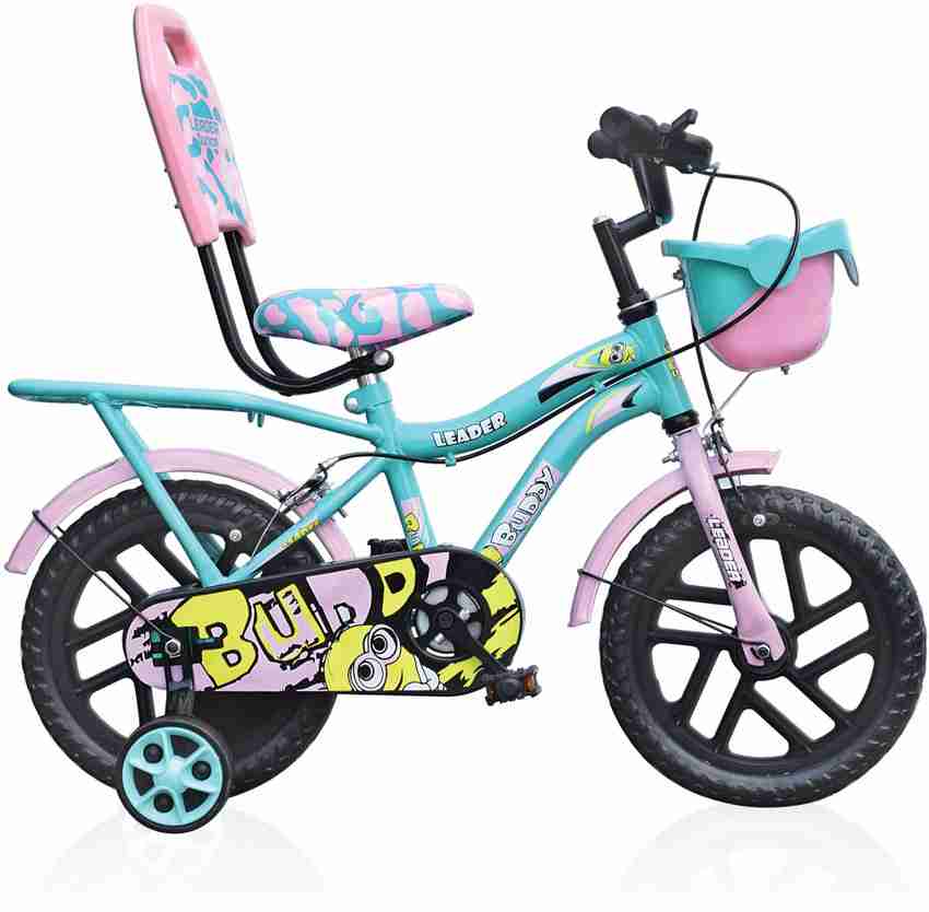 LEADER BUDDY KIDS CYCLE 14T WITH TRAINING WHEELS SEMI ASSEMBLED AGE GROUP 2 5 YEARS 14 T Road Cycle Price in India Buy LEADER BUDDY KIDS CYCLE 14T WITH TRAINING WHEELS