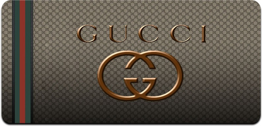 Gold Gucci Logo Wallpaper