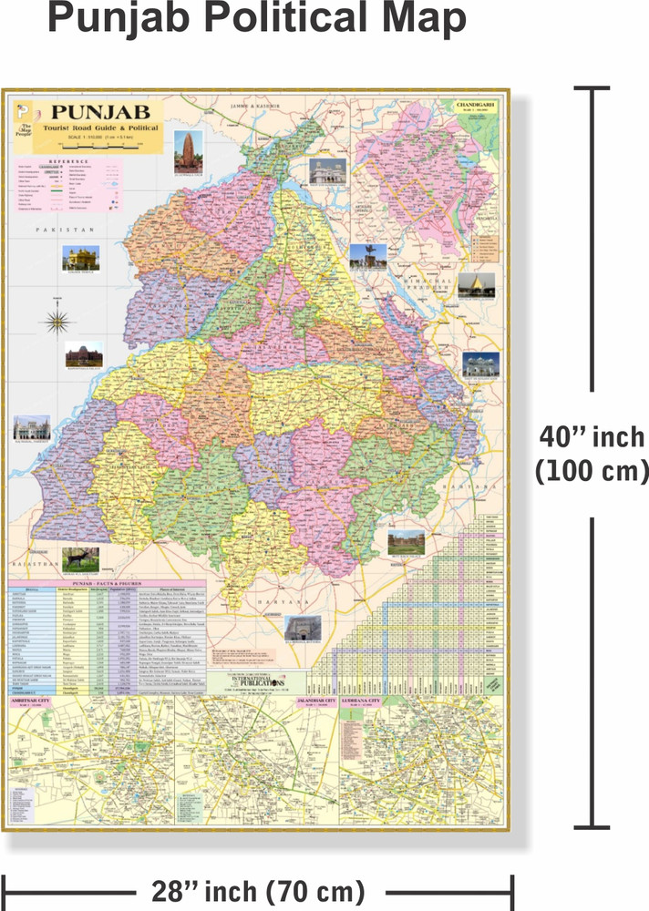 Punjab India Map