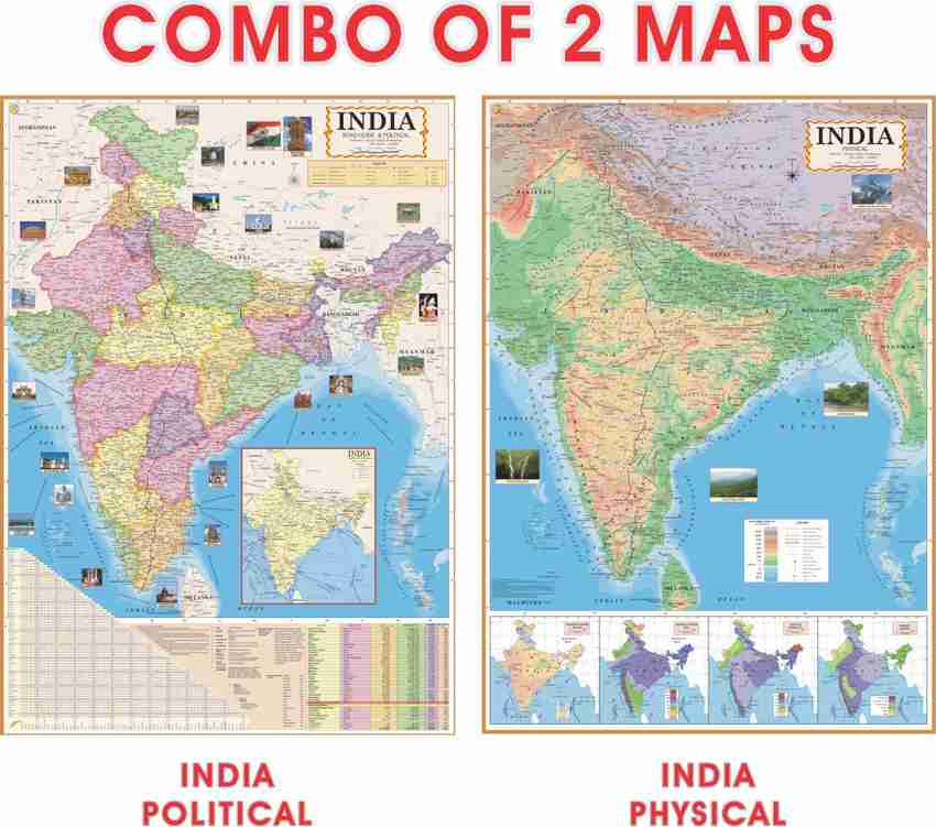 Physical Map Of India Kids Science Projects India Physical Map