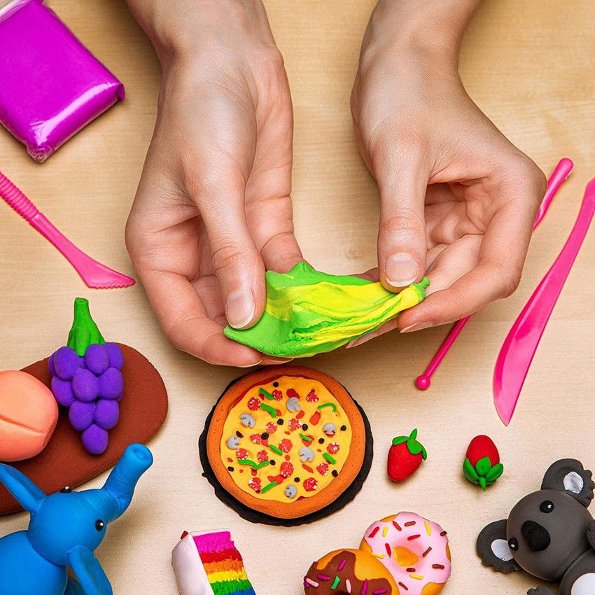 Clay art for kids store