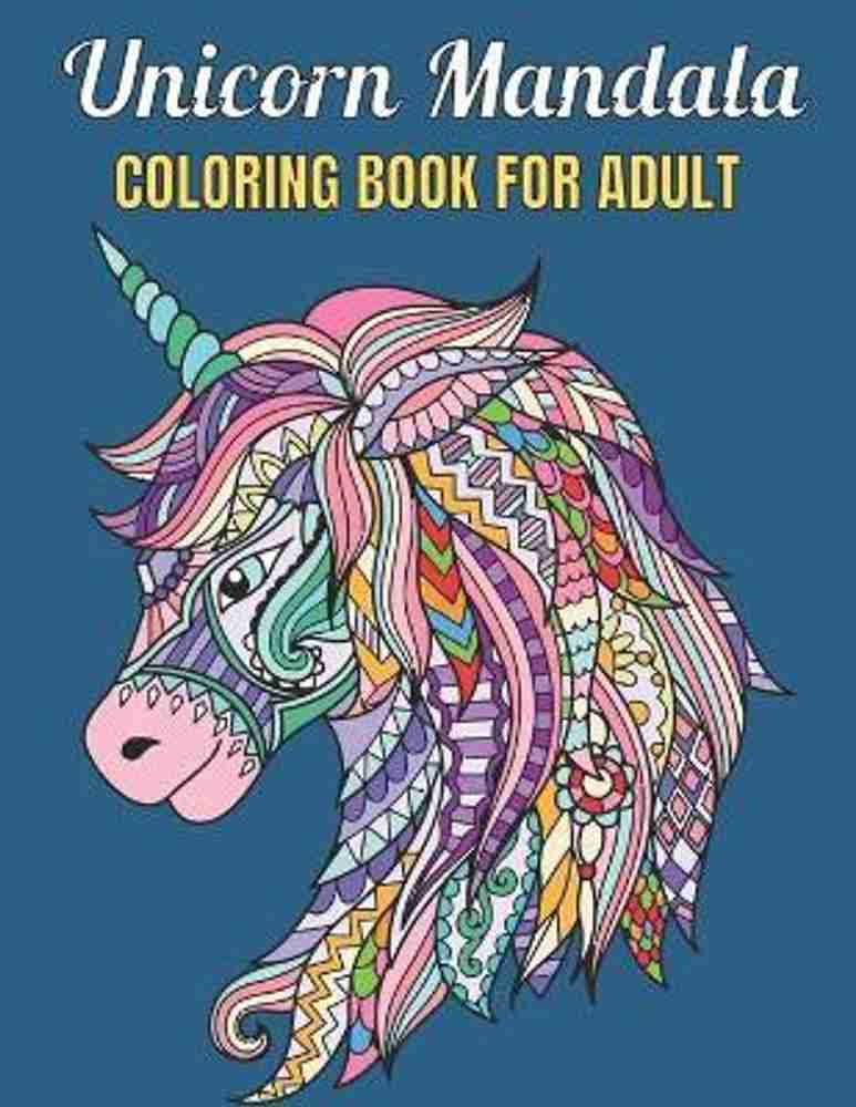 unicorn mandala coloring pages