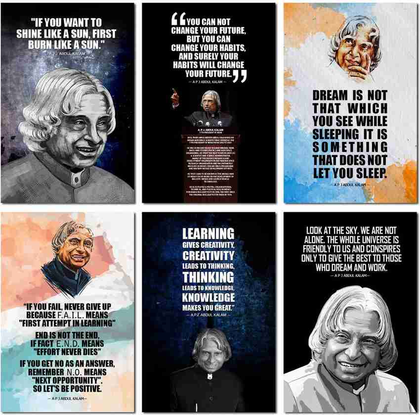 Abdul Kalam Office Quotes In Pics | Inspirational Dr APJ Abdul Kalam