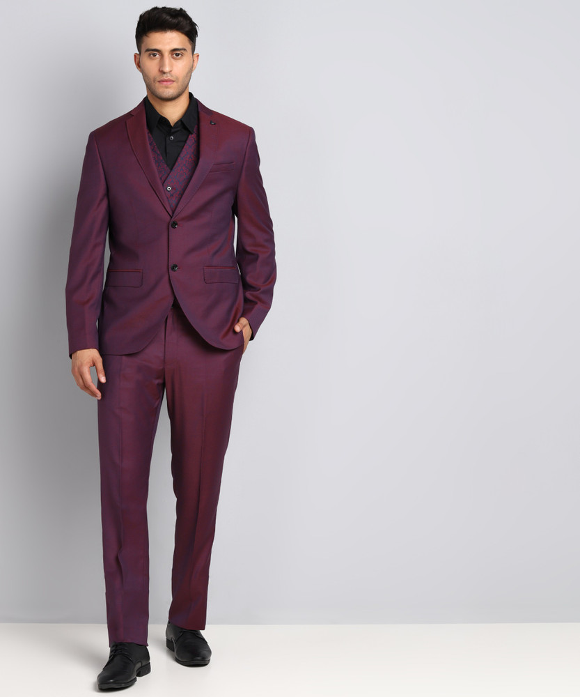 Blackberrys 3 Piece Suit Self Design Men Suit Buy Blackberrys 3 Piece Suit Self Design Men Suit Online at Best Prices in India Flipkart