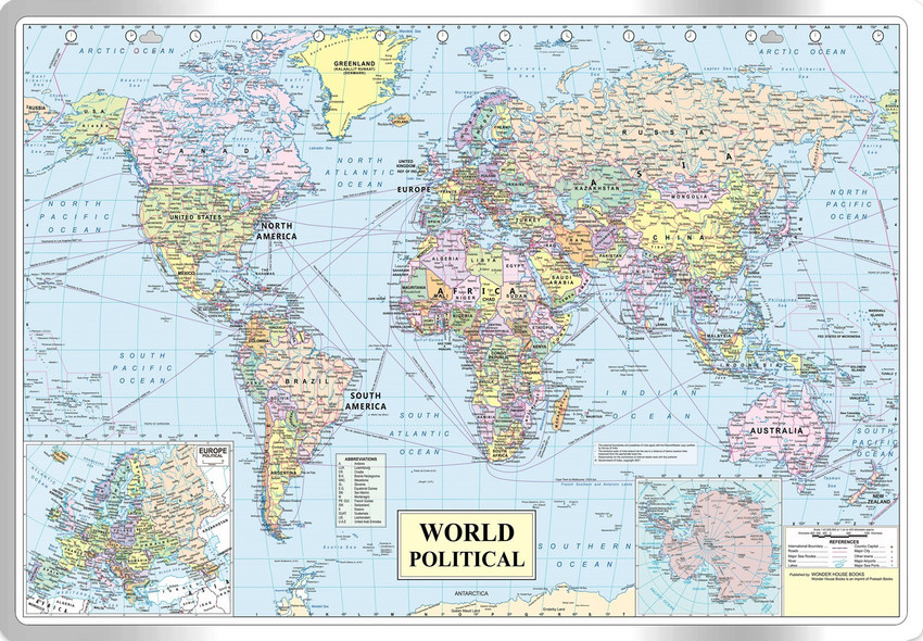 Political Map Of World 2014 IT'S A POLITICAL MAP OF THE WORLD