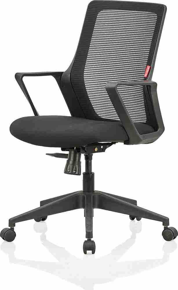 Featherlite Alpha Medium Back Fabric Office Arm Chair Price in India Buy Featherlite Alpha Medium Back Fabric Office Arm Chair online at Flipkart