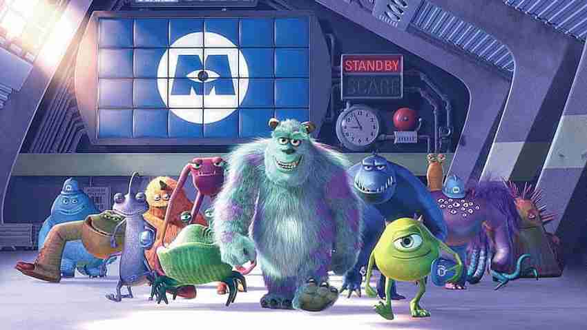Monsters Inc Poster 2001 In Monsters University (2013), There's A