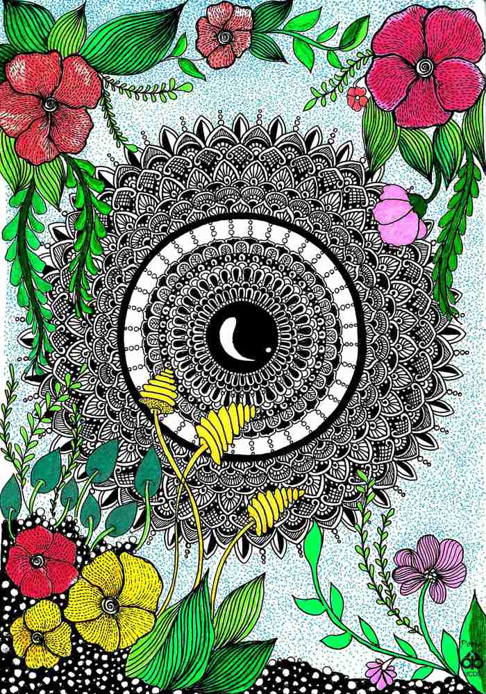 Kreative Mandala Design Mindful Mandala Art Creative And Therapeutic