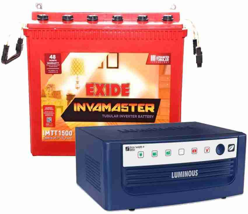 Battery of inverter store
